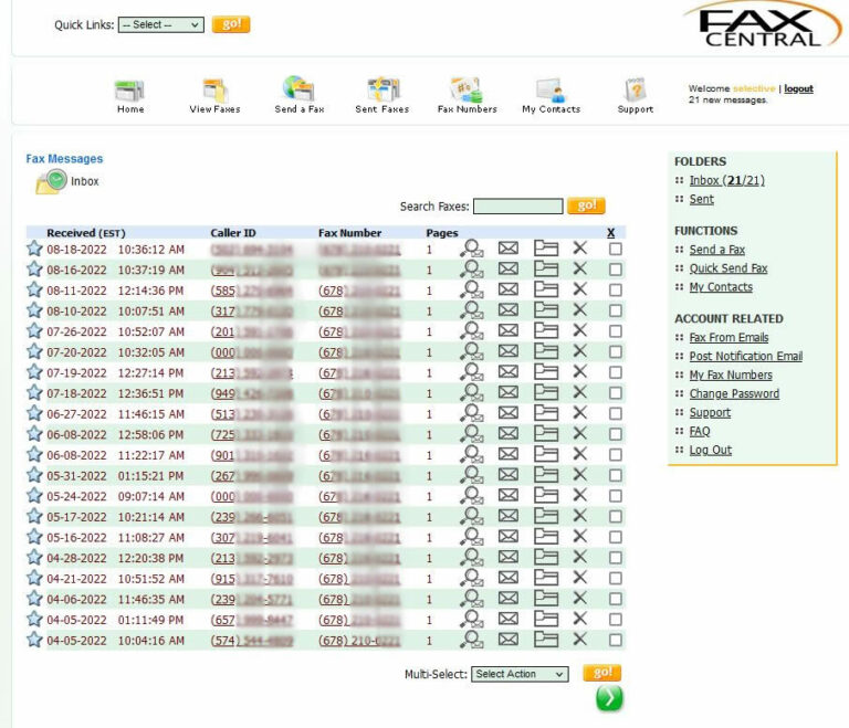 Inbox – Selective Solutions Support