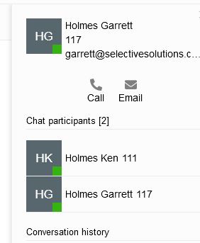 Individual Chat – Selective Solutions Support
